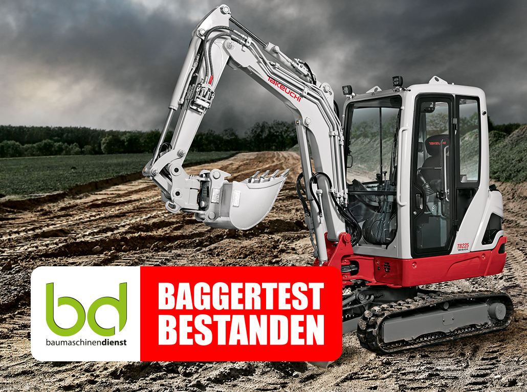 Takeuchi Bagger, Takeuchi Baumaschinen und Anbaugeräte