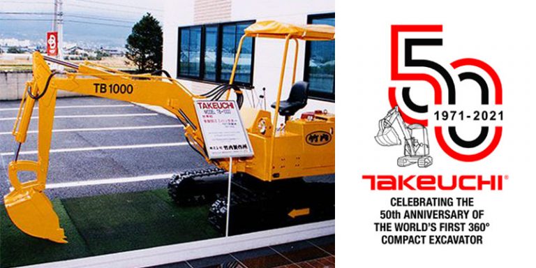 Takeuchi – 50 Jahre Innovationsgeschichte – Takeuchi Deutschland Blog
