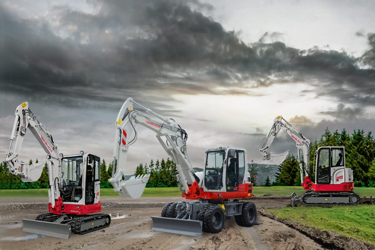 Zwei hochflexible neue Minibagger und ein Mobilbagger erweitern die ...